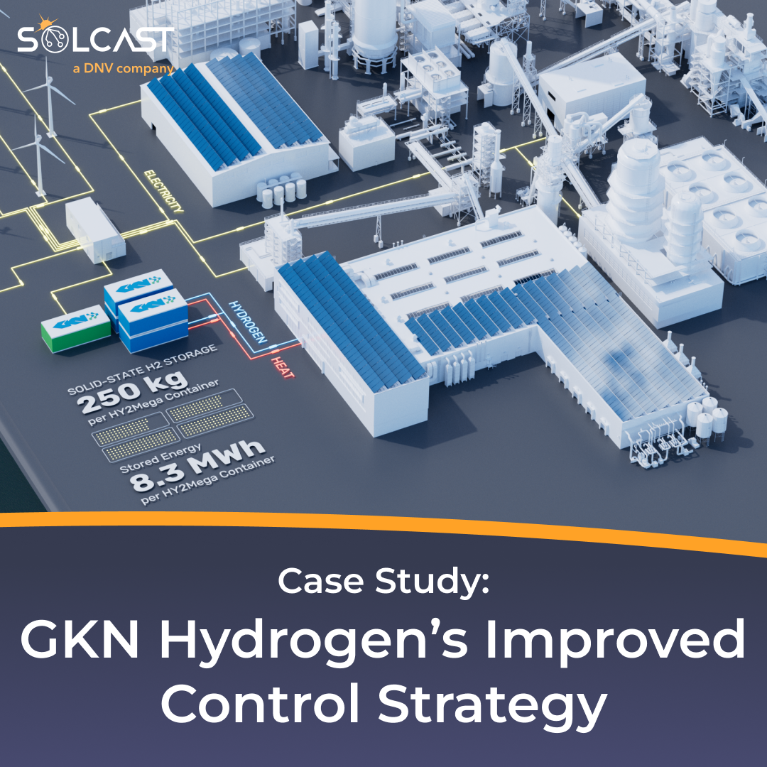 Solcast data helped improve GKN Hydrogen's control strategy